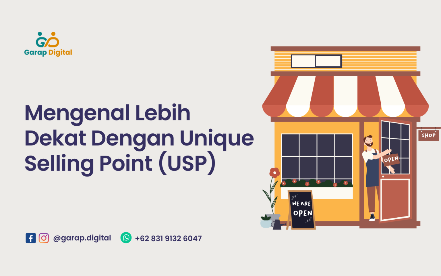 Pentingnya Unique Selling Point (USP) - Garap Digital